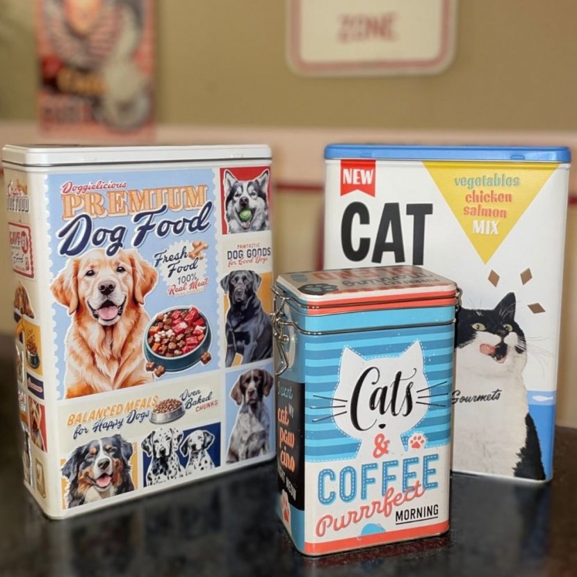 Köp retro kaffeburk & teburkar i plåt online | Magasin 11