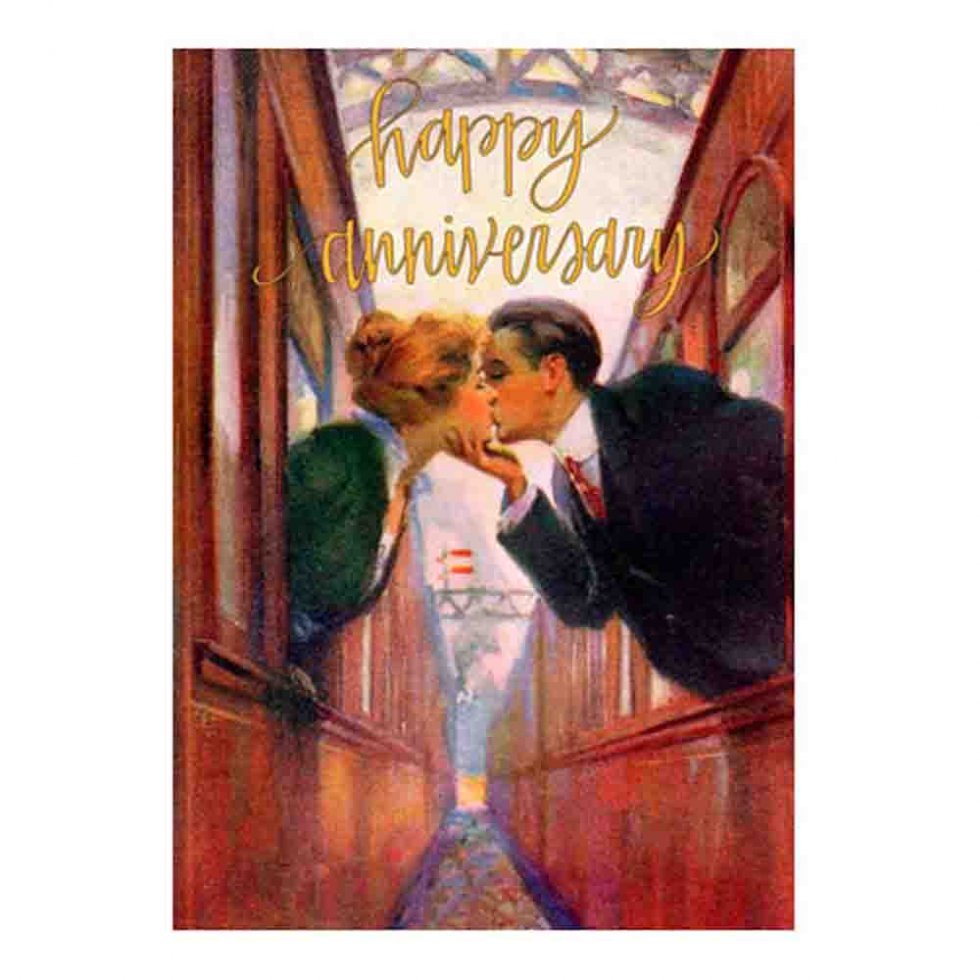 Happy Anniversary Kort dubbelt - Roliga kort - Presenttips